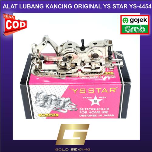 Jual Alat Lubang Kancing YS STAR YS-4454 Asli Jepang Alat Lobang Kancing Mesin Tradisional ...