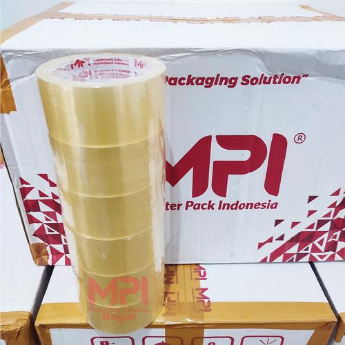 Promo 6 Pcs Lakban Bening UK 45 mm x 80 Yard / Lakban Packing - Kab ...