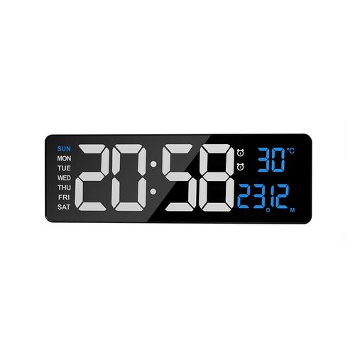 Jual AZKO Forhom Jam Dinding Digital Led Zt-6626 Wall Clock Jam Tembok ...