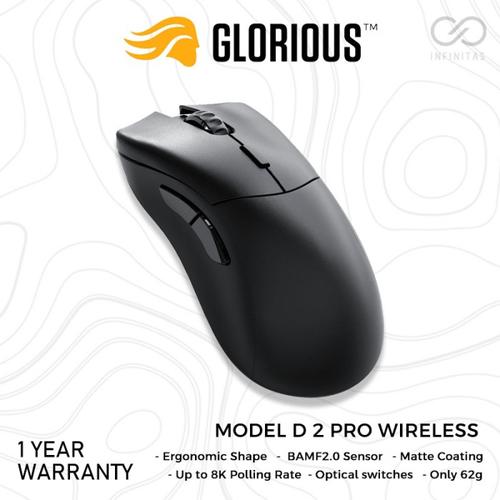 Jual Glorious Model D2 Pro / D 2 Pro 4K/8k Light Weight Gaming Mouse ...