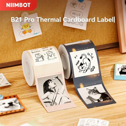 Jual Niimbot B21_Pro Dedicated Thermal Cardboard Label Thermal Photo ...