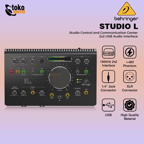 Jual Behringer Studio L - High End Studio Control with VCA Control ...