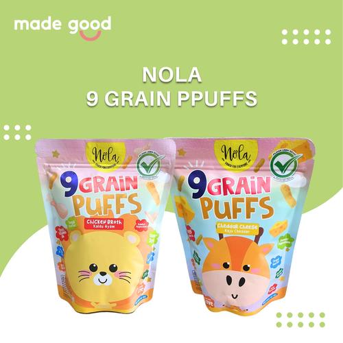Promo Nola Snack 9 Grain Puffs Chicken Cheese 25 Gram, Snack Anak ...