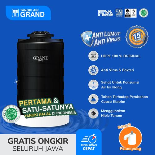 Jual Tandon Tedmond Toren Tangki Air Grand 900 L Anti Lumut & Sertifikasi Halal Pertama di ...