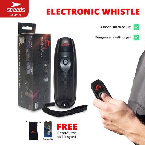 Promo SPEEDS Peluit Wasit Pluit Electronic Whistle Push Olahraga ...