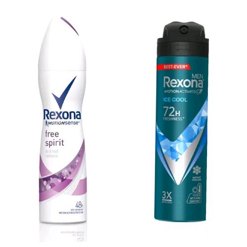 Jual Rexona Men Invisible Dry Black + White Antiperspirant Deodorant Spray 135 ml - Sport ...