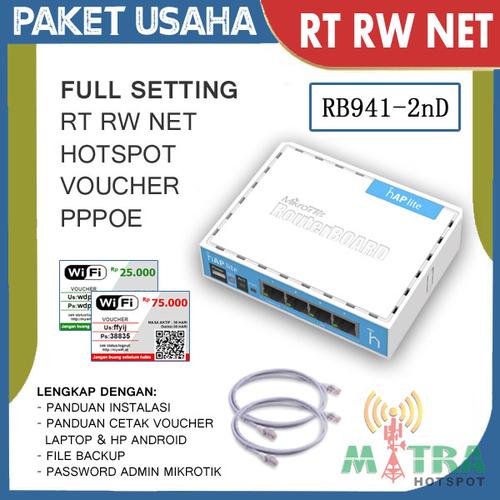 Jual Mikrotik Router RB941 Setting Wifi rt rw net - Kab. Tulungagung - Mitra Hotspot | Tokopedia