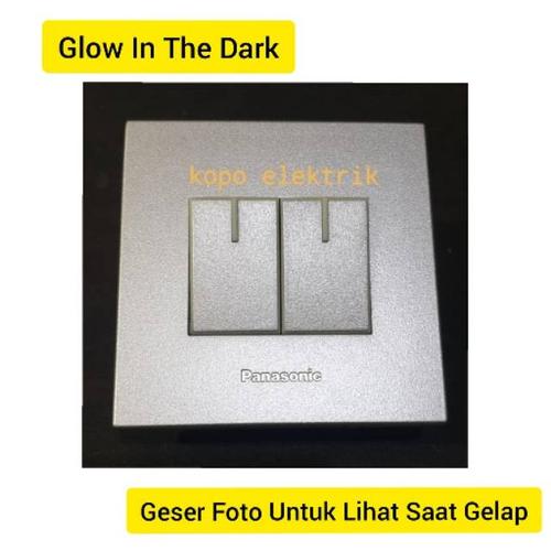 Jual Panasonic Saklar Seri Style Silver Tanam Saklar Minimalis Modern ...