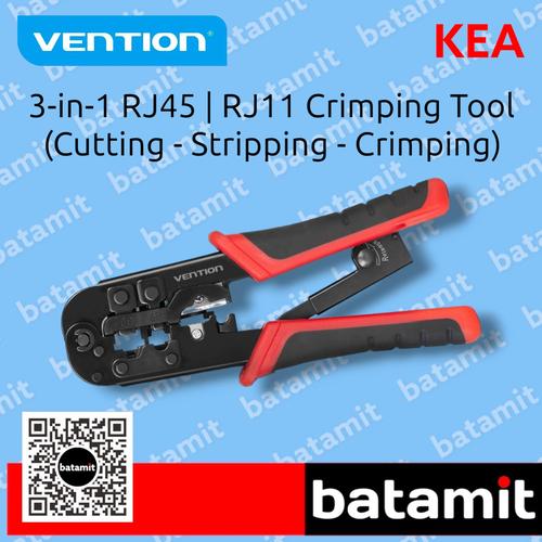 Jual VENTION KEA 3-in-1 Multi-function Cable RJ11 / RJ45 Crimping Tool ...