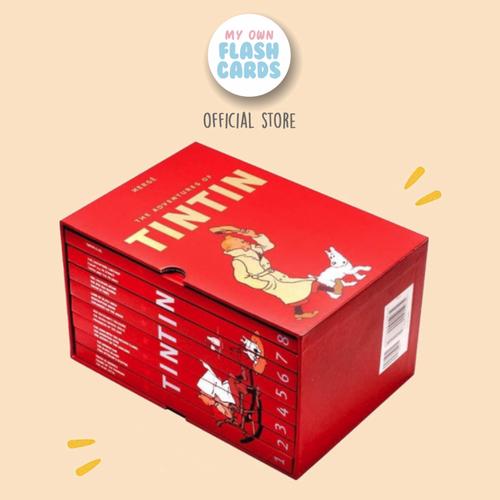 Jual The Adventures of Tintin Complete Collector Edition 8 Books Hard ...