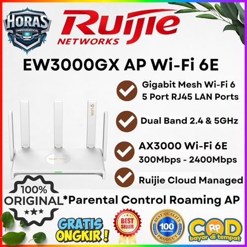 Jual Ruijie RG-EW3000GX AX3000 Dual Band Gigabit Mesh Access Point Wi ...