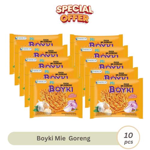 Jual BOYKI RASA MI GORENG SNACK MIE 16GR 1 RENCENG ISI 10 SACHET JAJANAN JADUL - Kota Malang ...
