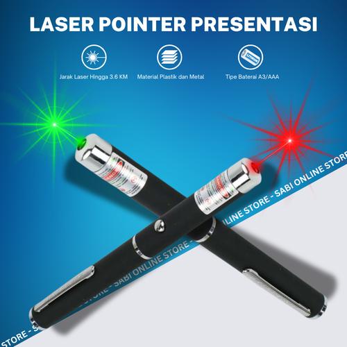 Jual LASER HIJAU MERAH PRESENTASI / MEETING RAPAT / POINTER PEN / POINT ...