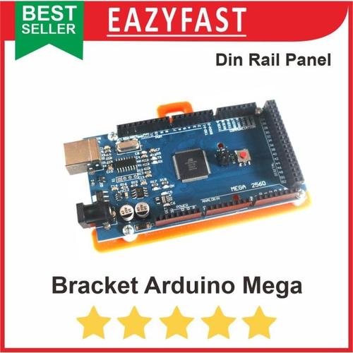 Jual Bracket Dudukan Modul Arduino Mega Module MCB Din Rail Rel Panel ...