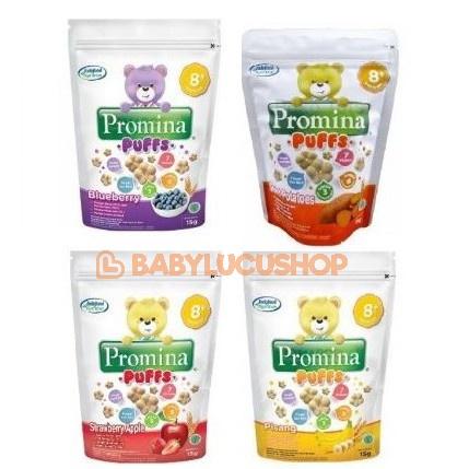 Promo PROMINA Puff 15 gram 8 + Strawberry Apple Apel Banana Pisang ...