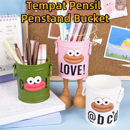 Promo Vinnatsu Tempat Pensil Penstand Bucket Plastik/DIY Pen Holder ...