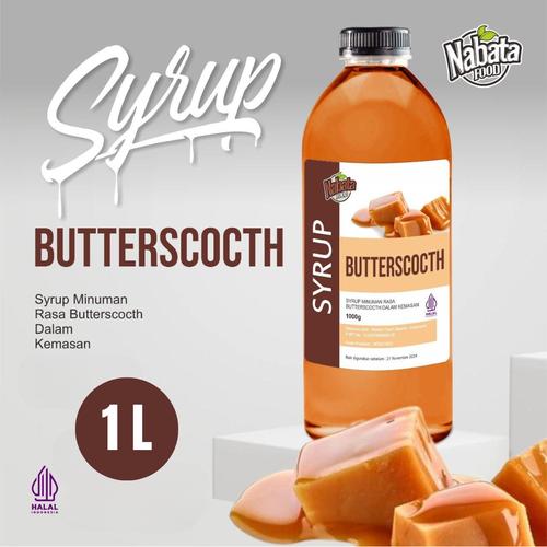 Jual Sirup Nabata Rasa Butterscotch 1 Liter | Syrup Butterscotch ...