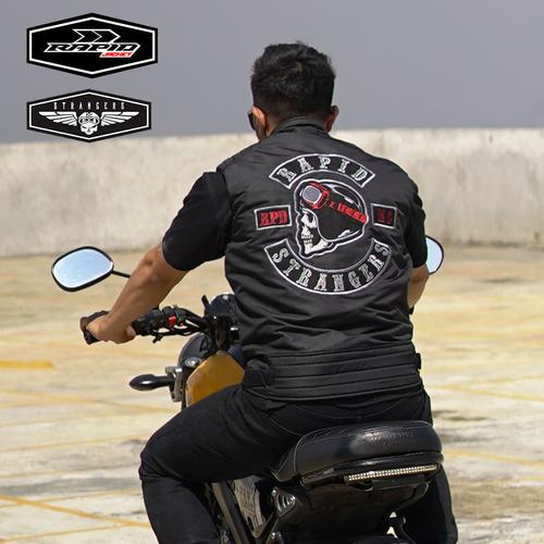 Promo Rompi motoran biker premium ROMPI RAPID BIKERS vest motor full ...