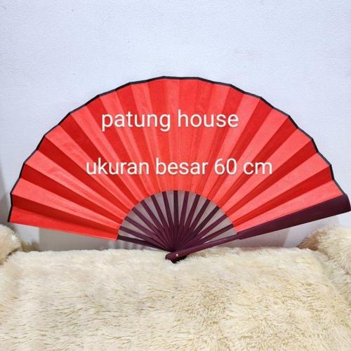 Jual Kipas Polos Besar Kipas Nari Kipas Tari Kipas Lipat Tangan 60 cm ...