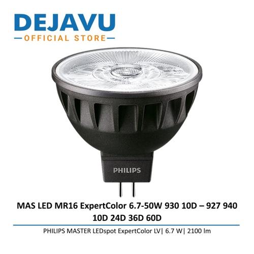 Jual PHILIPS MAS LED MR16 ExpertColor 6.7-50W 930 10D - 927 940 24D 36D 60D - 6.7-50W 927 10D ...