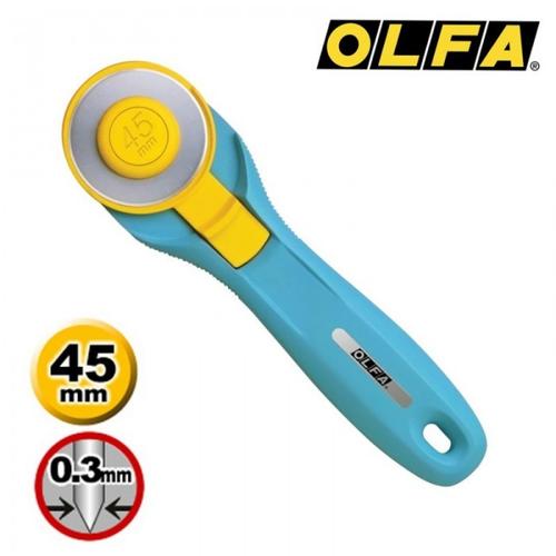 Jual OLFA RTY 2C Rotary Cutter 45mm RTY-2/C Splash Aqua - Jakarta Barat ...