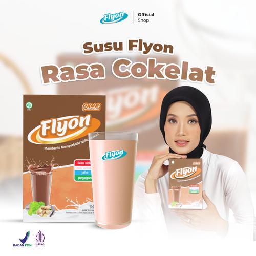 Promo Susu Flyon BPOM Varian Cokelat Milk Dairy Etawa Gajian Sale ...