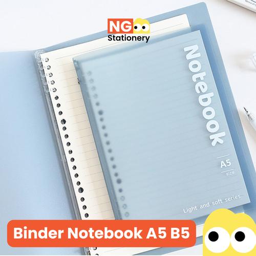 Promo NG Stationery - Binder Notebook Binder Kuliah Ukuran A5 B5 Binder ...