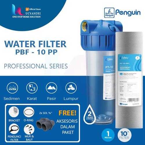 Jual Filter Air Penguin PBF 10 PP PRO Water Filter - Sedimen 1 dan 5 ...