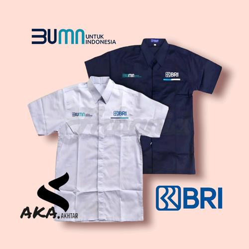 Jual KEMJA BRI KEMEJA BUMN BRI BAJU BRI SERAGAM BUMN BRI PUTIH KEMEJA ...