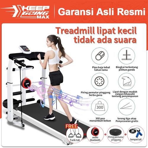 Promo Keep Going Max Treadmill dalam ruangan/ treadmill kebugaran multifungsi / Tidak memakan ...