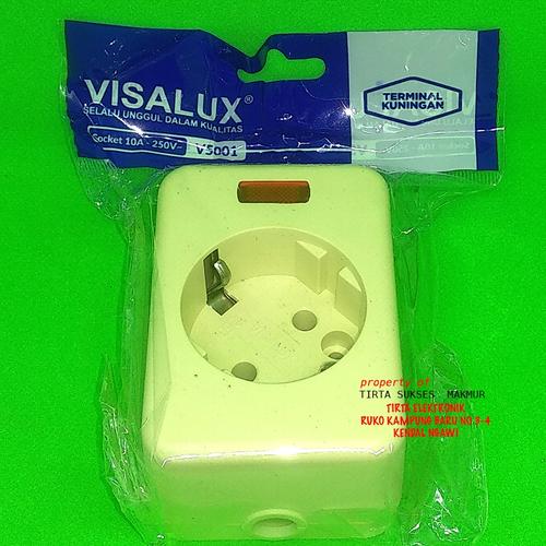 Jual STOP KONTAK ARDE PLUS INDIKATOR LUBANG 1 / TERMINAL KUNINGAN ...