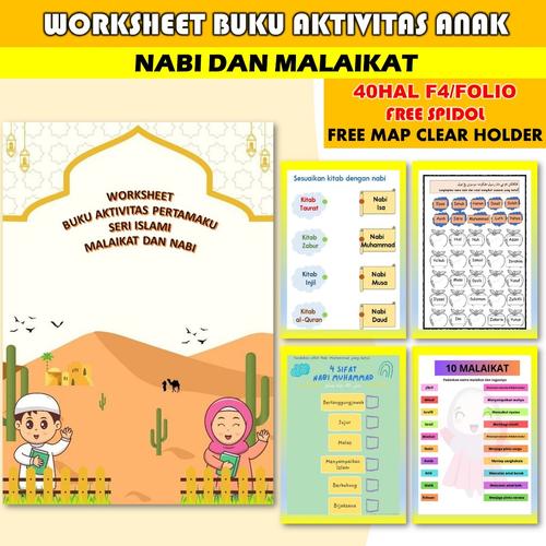 Jual Buku Anak Seri Mengenal Nabi dan Malaikat - Buku Belajar Anak Seri ...