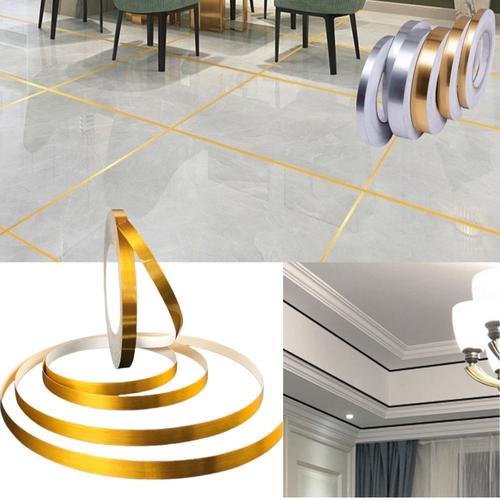 Promo 50M/Roll Gulungan Stiker Pembatas Keramik Gulungan Sticker ...