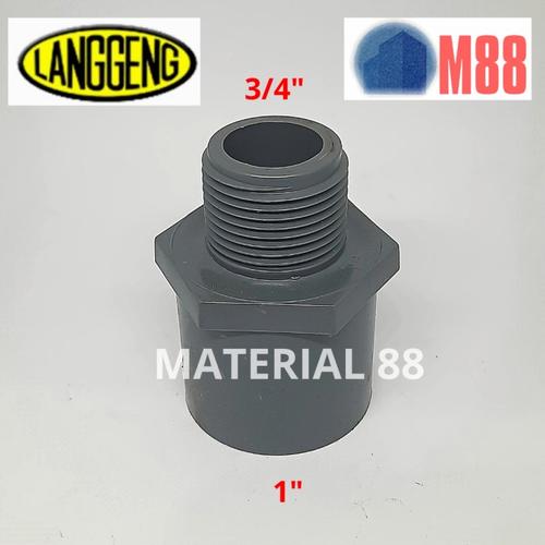 Jual SDL 3/4x1 inch AW Sok Drat Luar 3/4x1 3/4 × x 1 0.75 0,75 - Kab ...