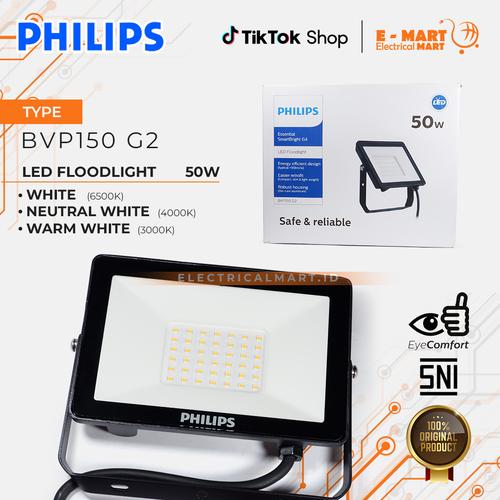 Promo Philips Lampu Sorot LED BVP150 50W - Putih - Kota Surabaya - Electricalmart ID | Tokopedia