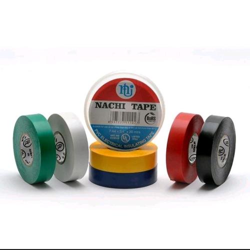 Jual NACHI TAPE ISOLASI LISTRIK WARNA HITAM PUTIH KUNING HIJAU BIRU ...