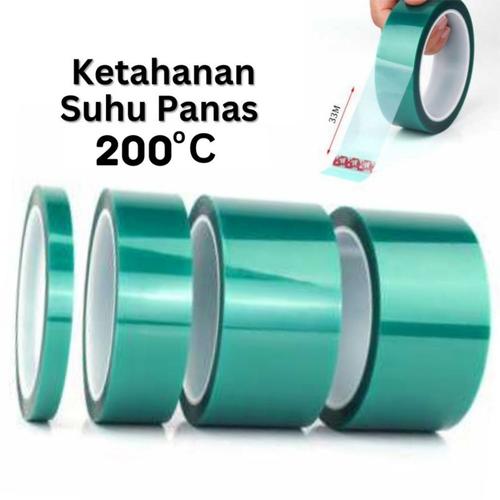 Jual 33m Lakban anti Panas / Tape Perekat Isolasi / Heat Resistant ...