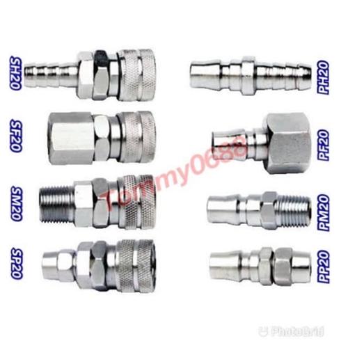 Jual COUPLER FEMALE KOPLER QUICK COUPLING SAMBUNGAN ANGIN KOMPRESOR SM ...