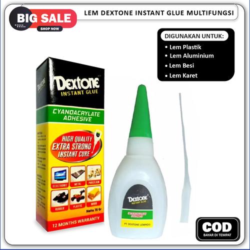 Jual LEM DEXTONE EPOTEC LEM KOREA POWER LEM PLASTIK BESI KAYU KERAMIK ...