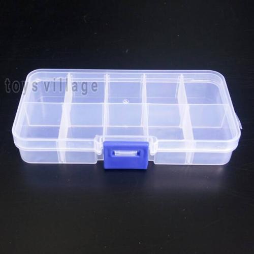 Jual Storage Box Case 10 Sekat / Tempat Kotak Penyimpanan Perhiasan ...