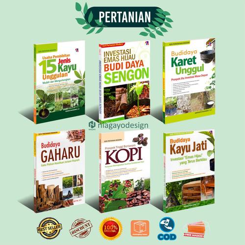 Jual Buku Pertanian : Budidaya Karet Unggul / Budidaya Kayu Jati ...