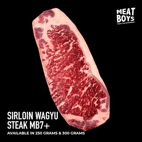 Jual SIRLOIN WAGYU STEAK MB7+ [300GR] - 300 Gram - Jakarta Selatan ...