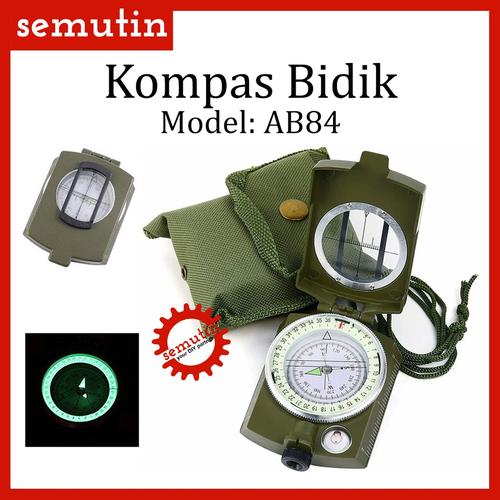 Jual Kompas Bidik Prisma AB84 / Military Compass Lensatic Outdoor ...