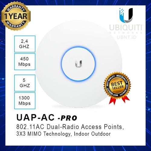 Jual Ubiquiti UAP-AC-PRO Unifi Access Point Ceiling AC Dual Band N ...