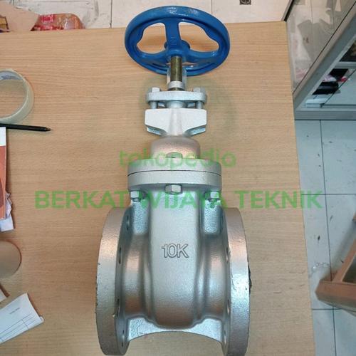 Jual gate valve 4" kitz jis 10k fchi cast iron DN 100 - Jakarta Barat ...