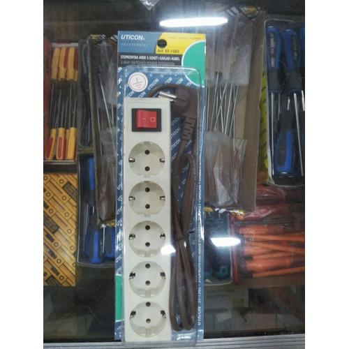 Jual Stopkontak (stop kontak) (cable extension) arde 5 soket+saklar ...