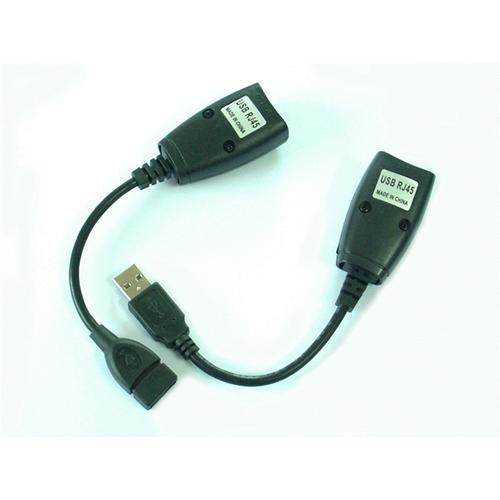 Jual USB CAT5/CAT5E/6 RJ45 Ethernet Extender LAN Extension Cable ...