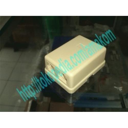 Jual Roset Telepon RJ-11, 2 Port - Jakarta Barat - Amakom Media ...
