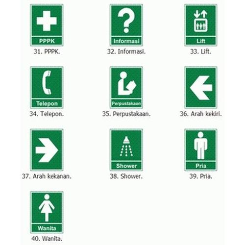 Jual Stiker Rambu Keselamatan Kerja "INFORMASI" - Kota Tangerang ...