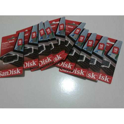 Jual Flashdisk Sandisk Cruzer Blade 16GB(Garansi resmi 5 tahun ...